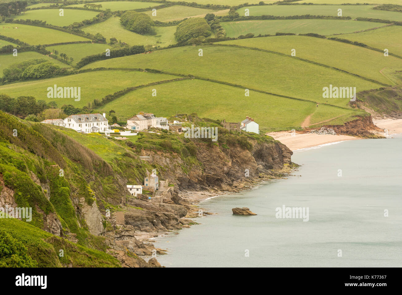 The village / hamlet of Hallsands and remains of a lost village - Devon ...
