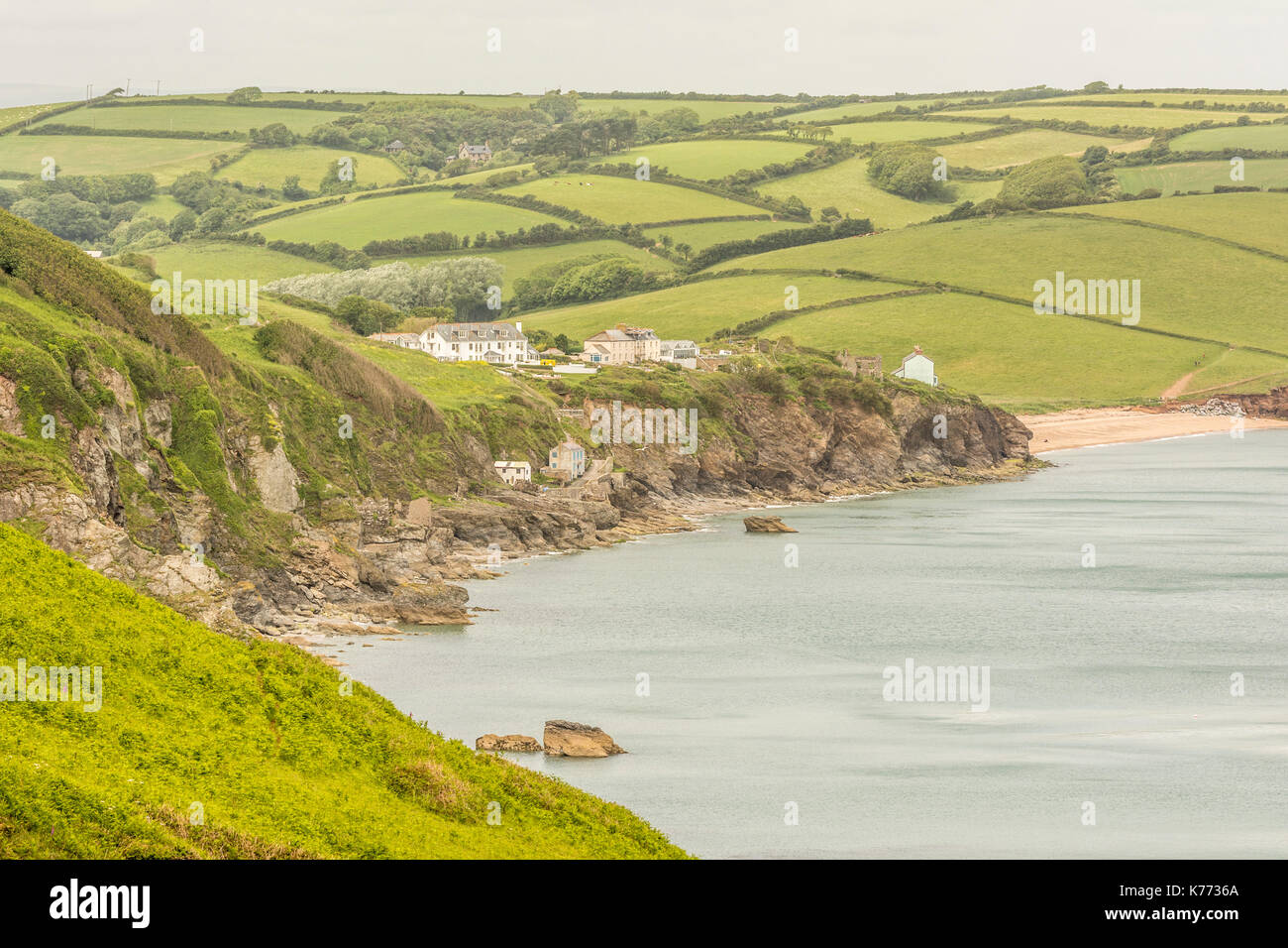 The village / hamlet of Hallsands and remains of a lost village - Devon ...