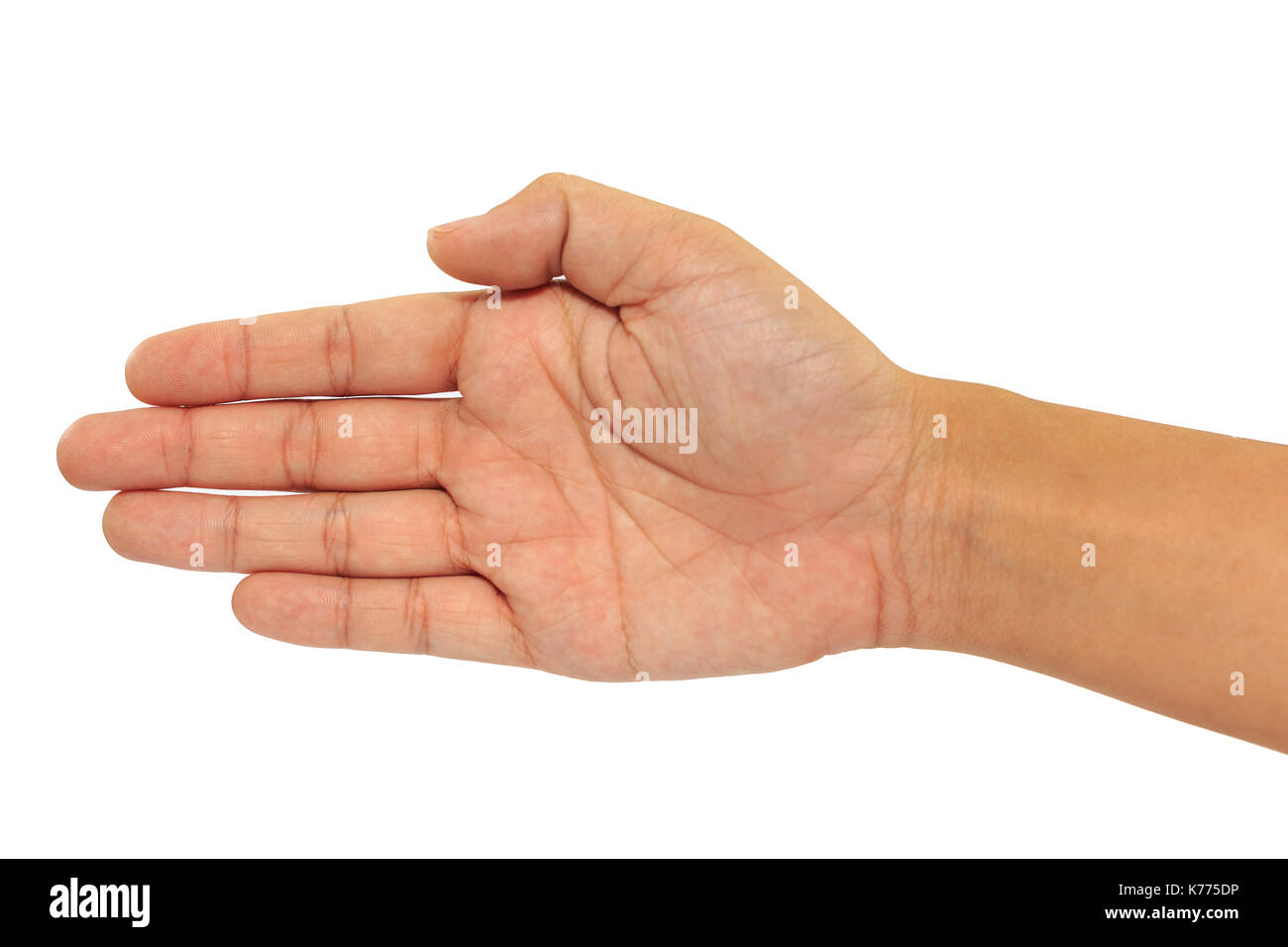 White background hand Stock Photo - Alamy