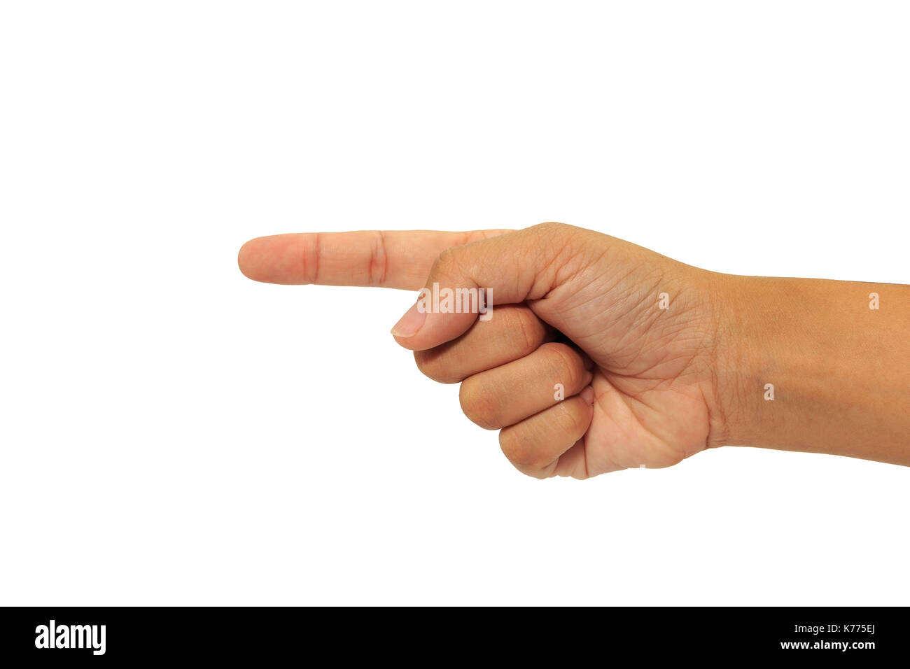 White background hand Stock Photo - Alamy