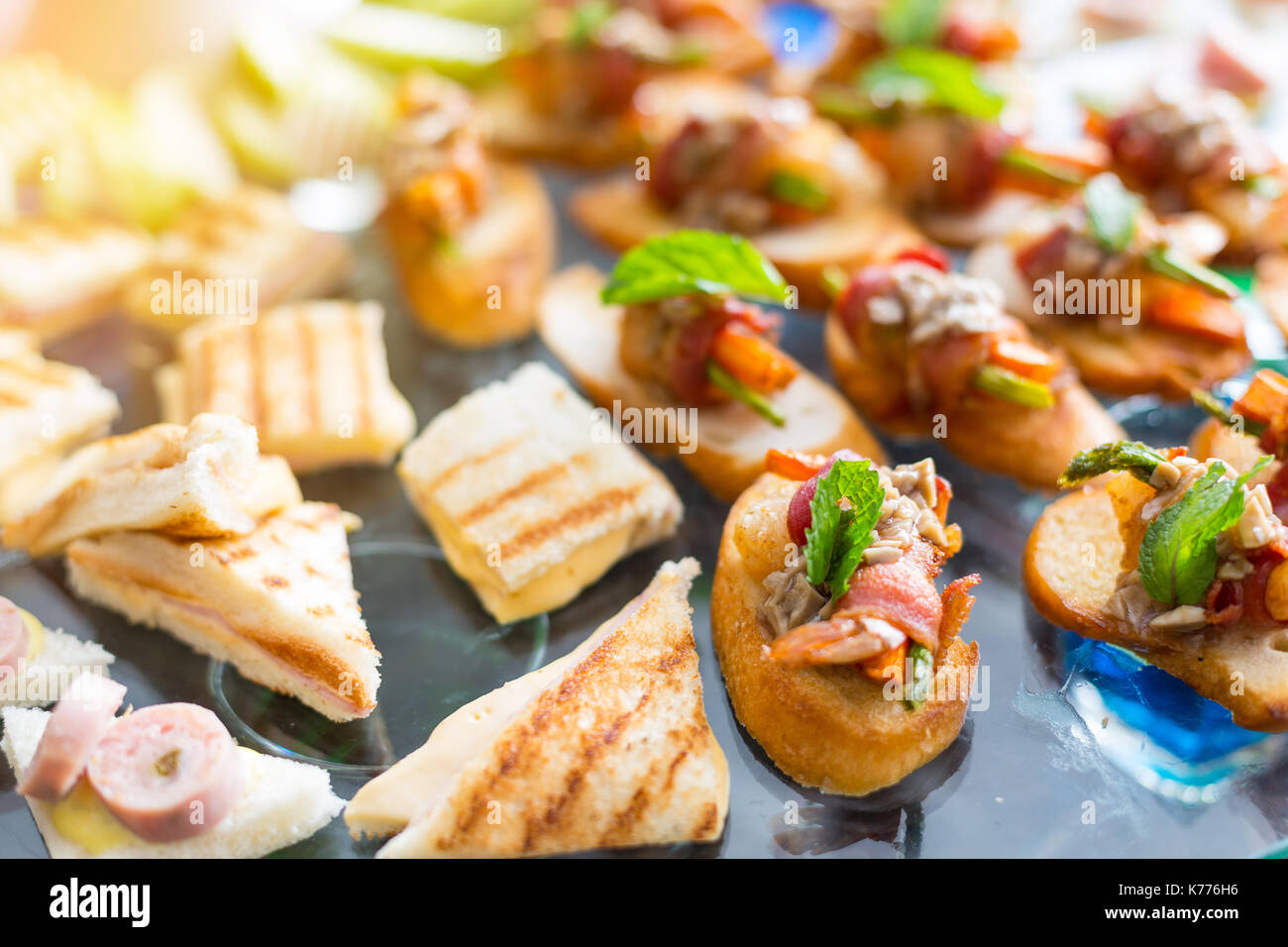 Conference meeting snack table hi-res stock photography and images - Alamy