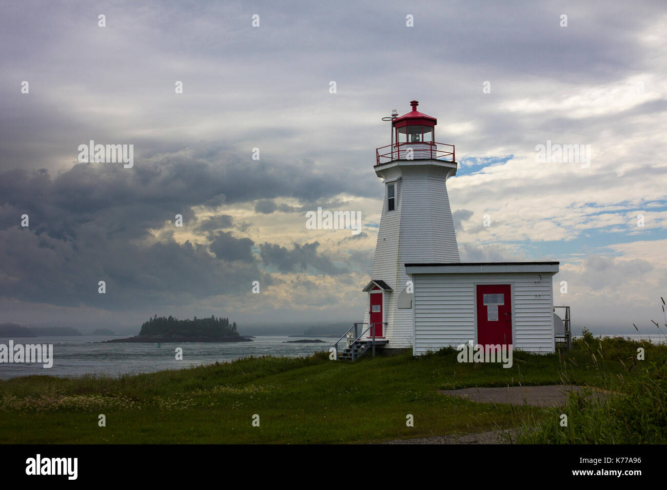 new brunswick lighthouses map