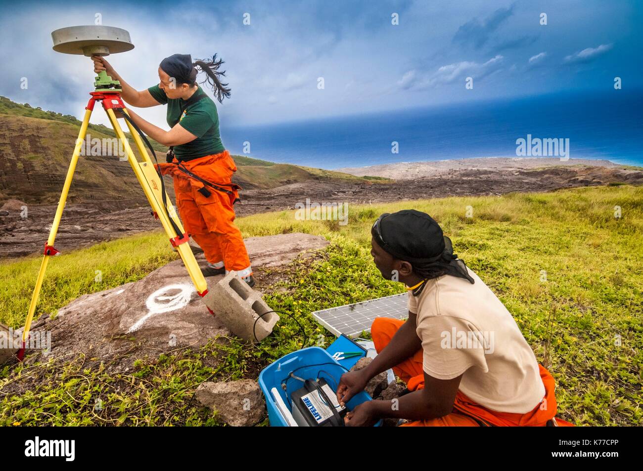 United Kingdom, Montserrat, English-speaking Caribbean, Scientists from ...