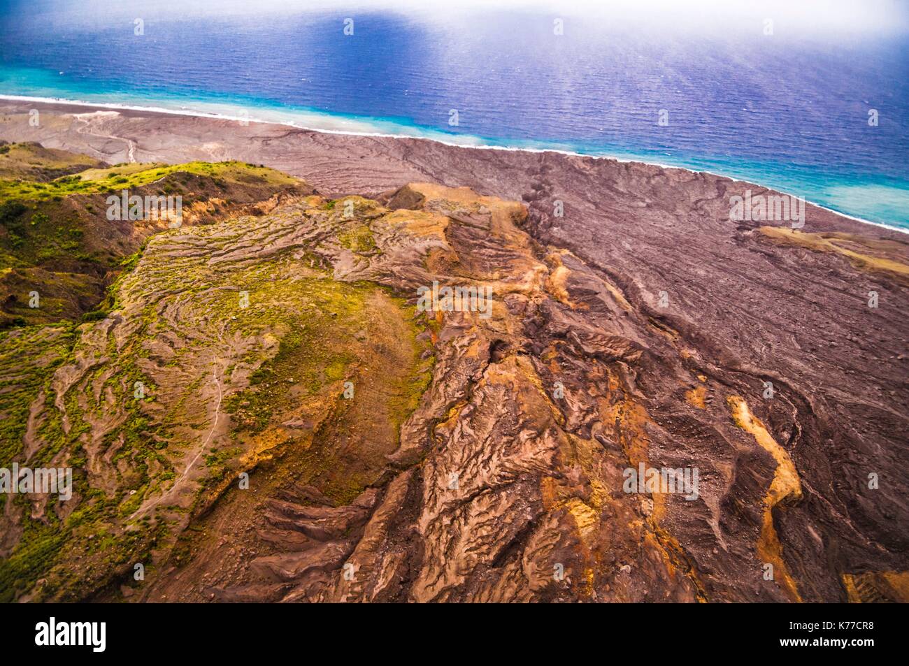 Caribbean montserrat aerial view hi-res stock photography and images ...