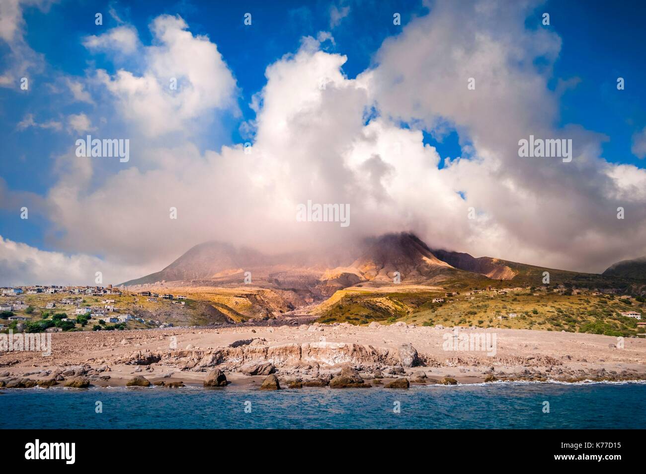 Montserrat Volcano 1997 High Resolution Stock Photography and Images ...