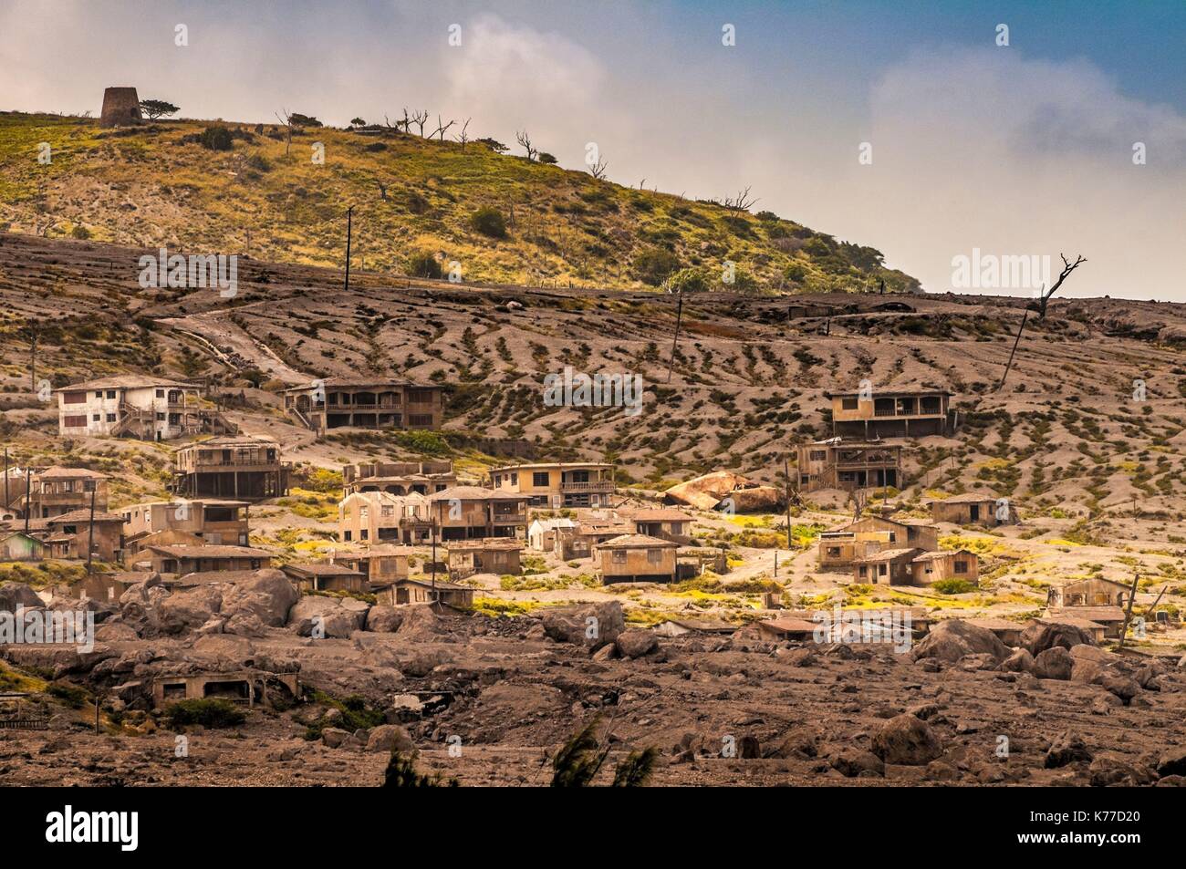 Montserrat Volcano 1997 High Resolution Stock Photography and Images ...