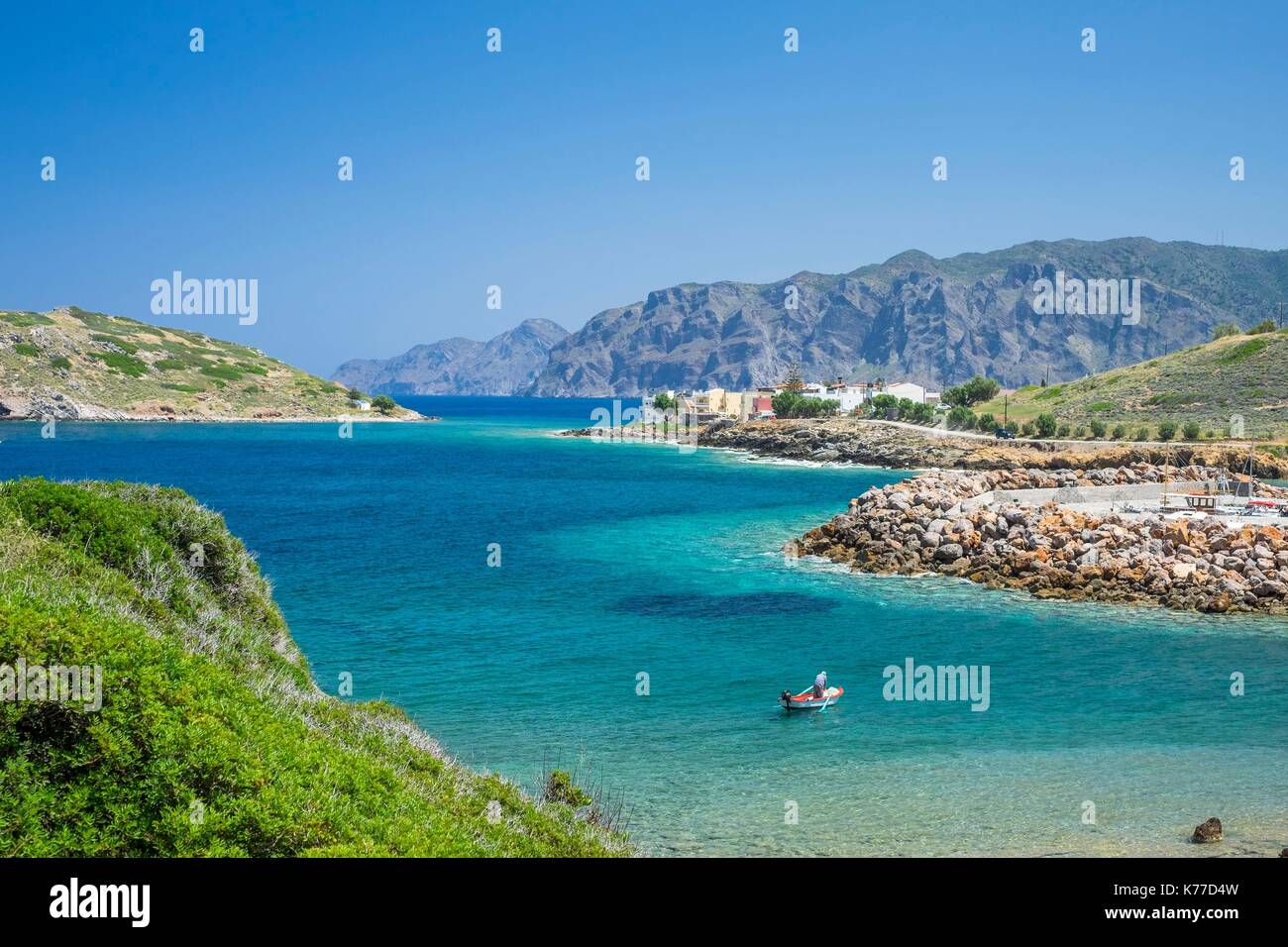 Mochlos village crete hi-res stock photography and images - Alamy
