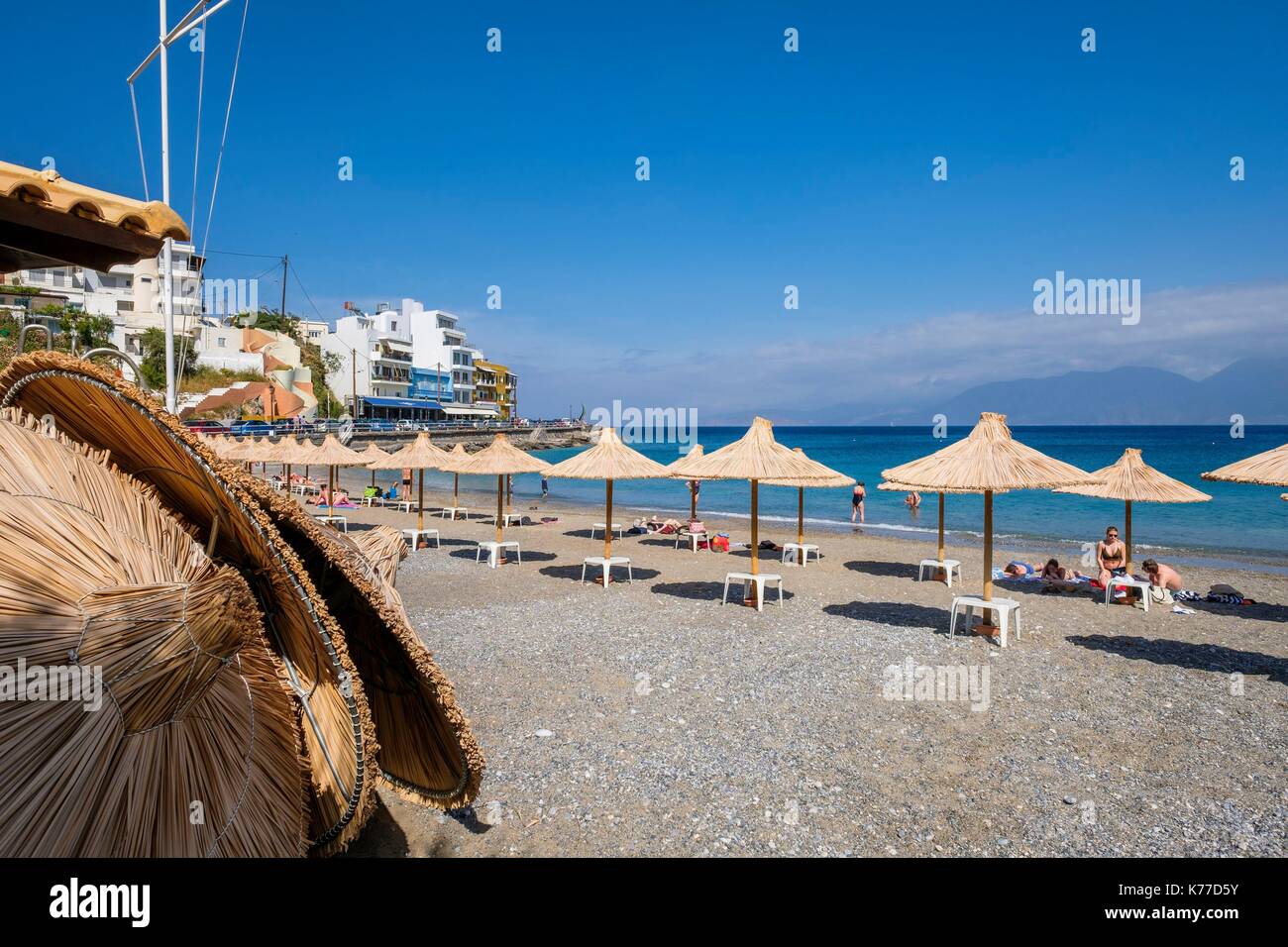 Greece, Eastern Crete, Lassithi district, Agios Nikolaos, Kitroplatia ...