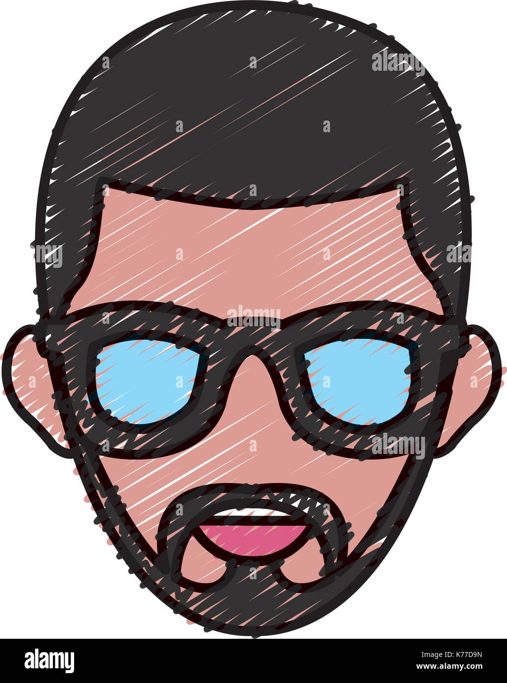 Man smiling cartoon Stock Vector Image & Art - Alamy