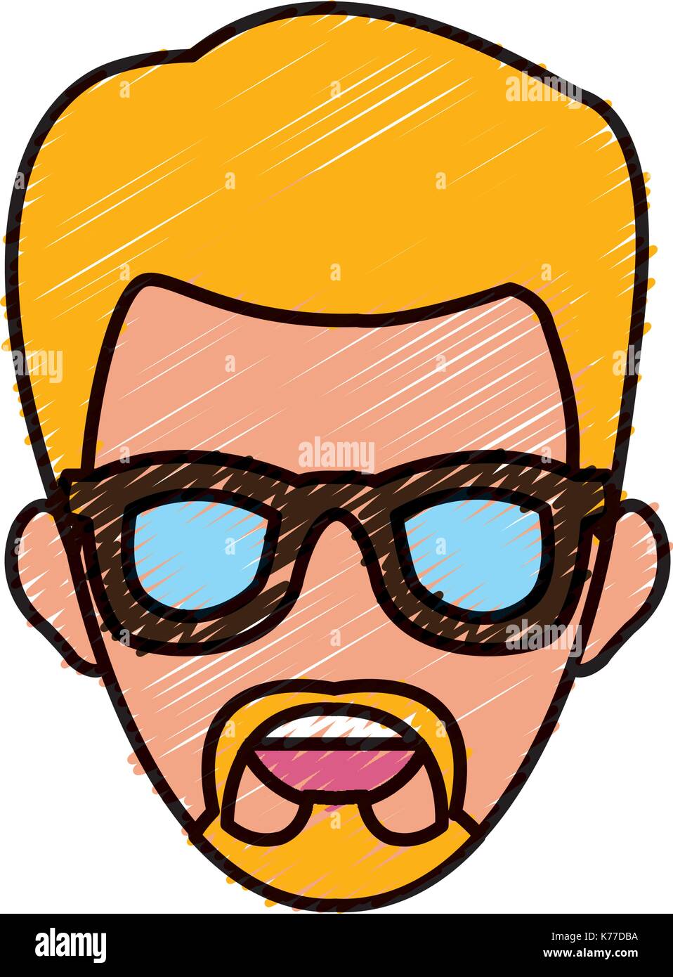 Man smiling cartoon Stock Vector Image & Art - Alamy