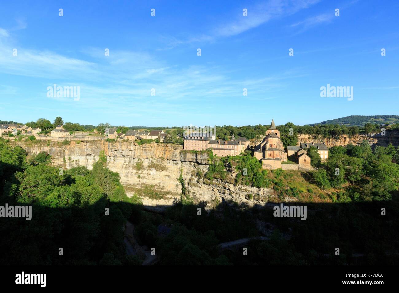 France, Aveyron, Bozouls, the Trou de Bouzouls Stock Photo - Alamy