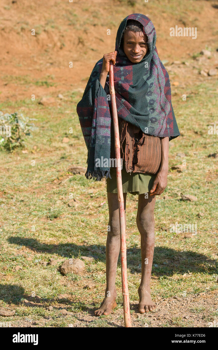 Young boy, Addis-Goha Tsion Road, Ethiopia Stock Photo - Alamy