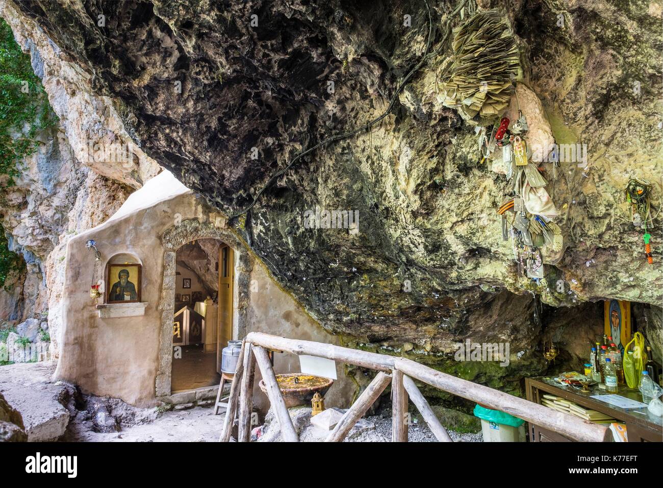 Greece, Crete, Rethymnon district, Amari valley, Patsos, Agios Antonios ...