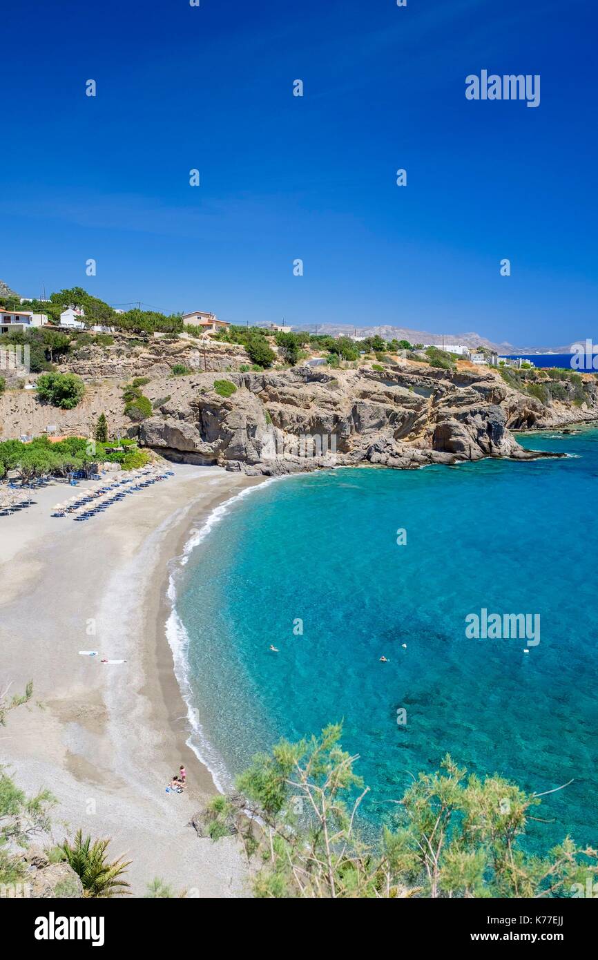 Greece, Eastern Crete, Lassithi district, surroundings of Makrigialos ...