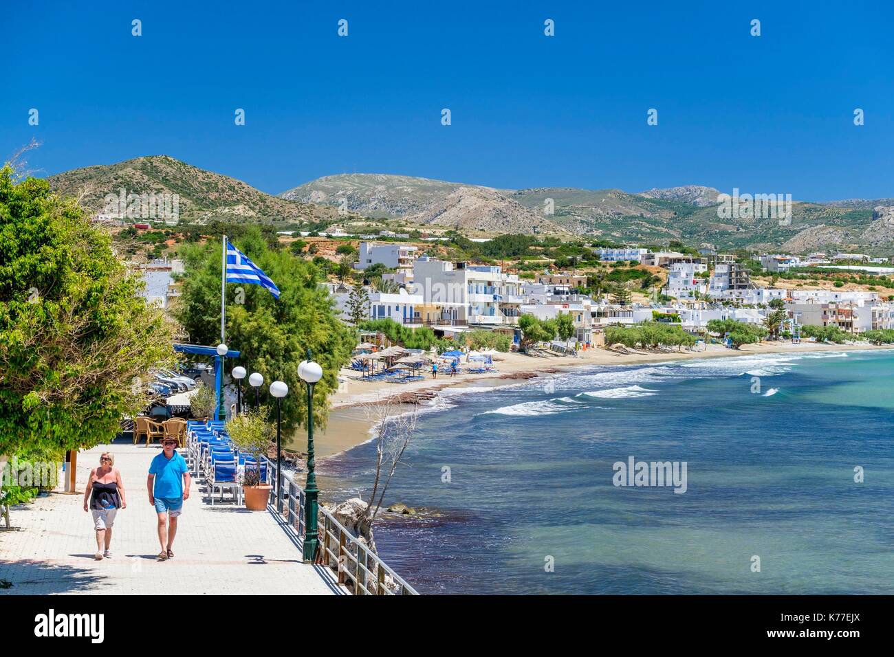 Greece, Eastern Crete, Lassithi district, Makrigialos, Makrigialos ...