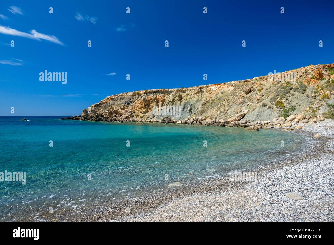 Greece, Eastern Crete, Lassithi district, surroundings of Makrigialos ...