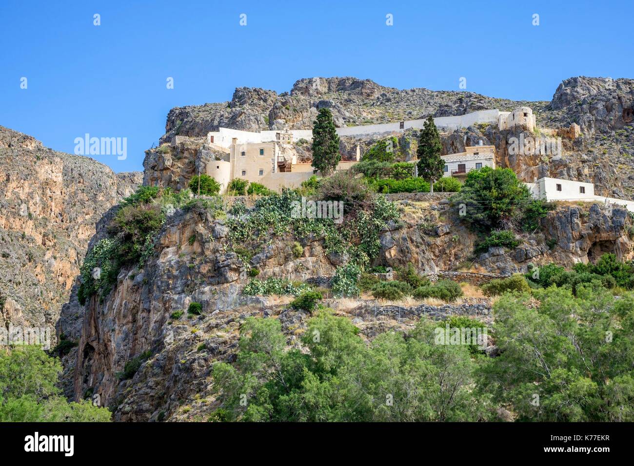 Greece, Eastern Crete, Lassithi district, surroundings of Makrigialos ...