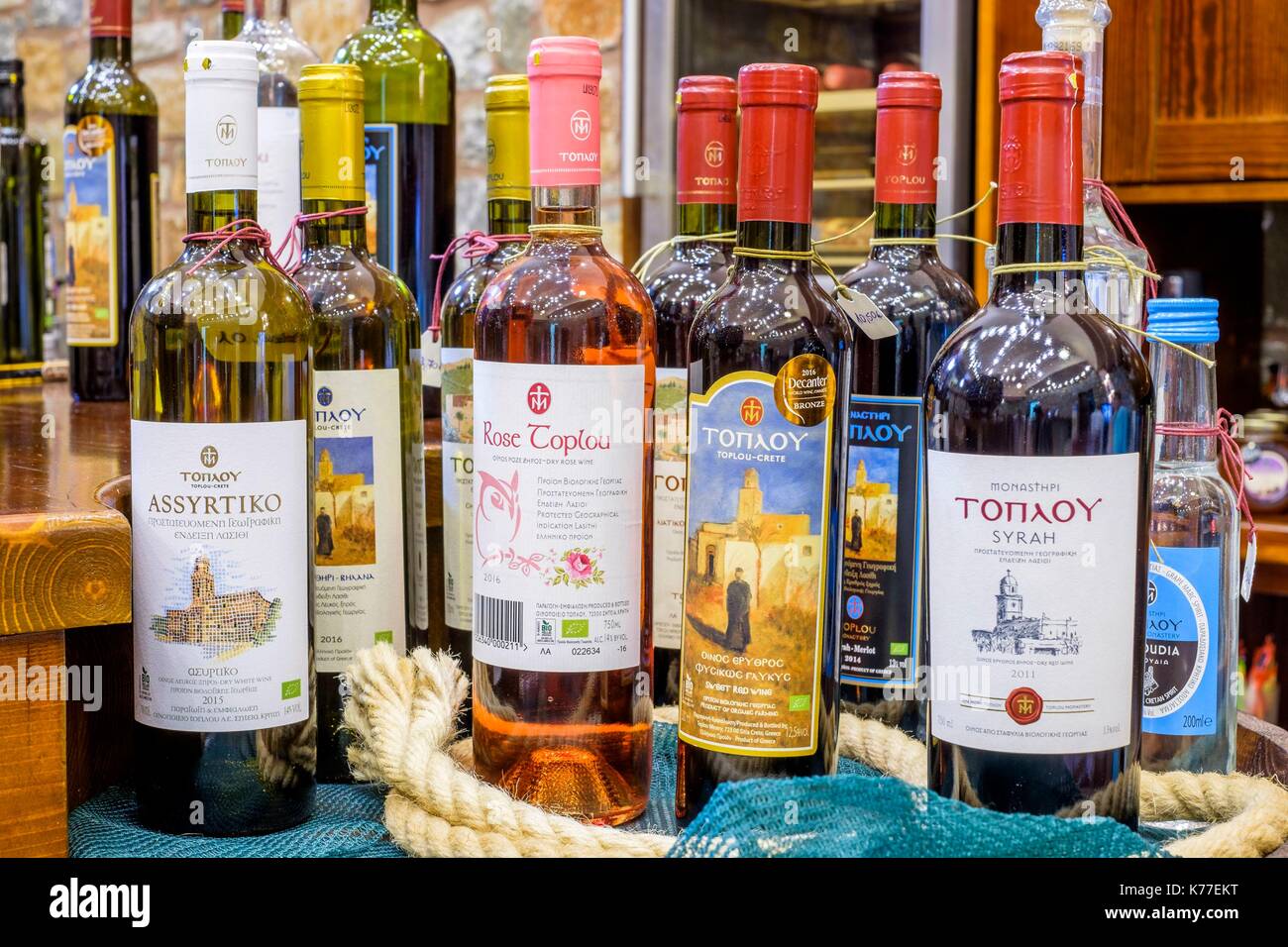 Greece, Eastern Crete, Lassithi district, Sitia Nature park is part of ...