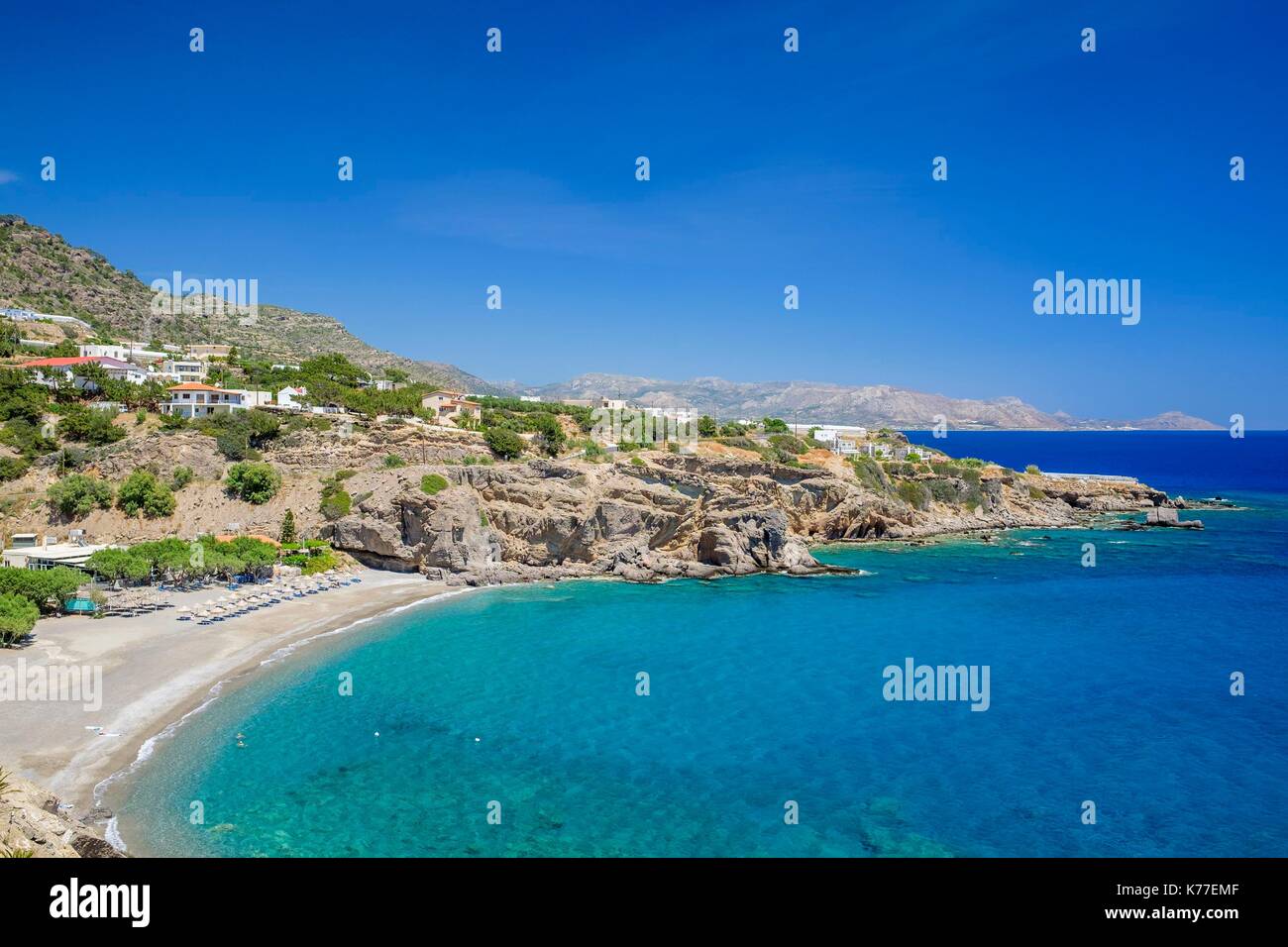 Greece, Eastern Crete, Lassithi district, surroundings of Makrigialos ...