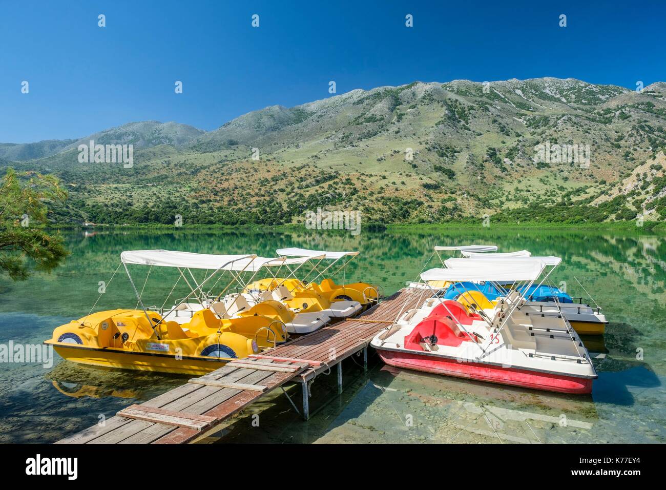 Georgioupolis crete lake hi-res stock photography and images - Alamy