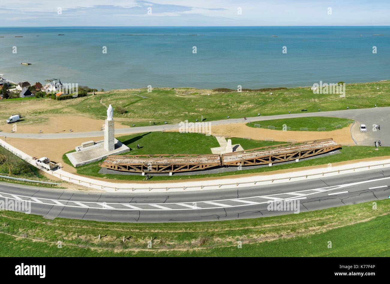 Arromanches 360 circular cinema hi-res stock photography and images - Alamy