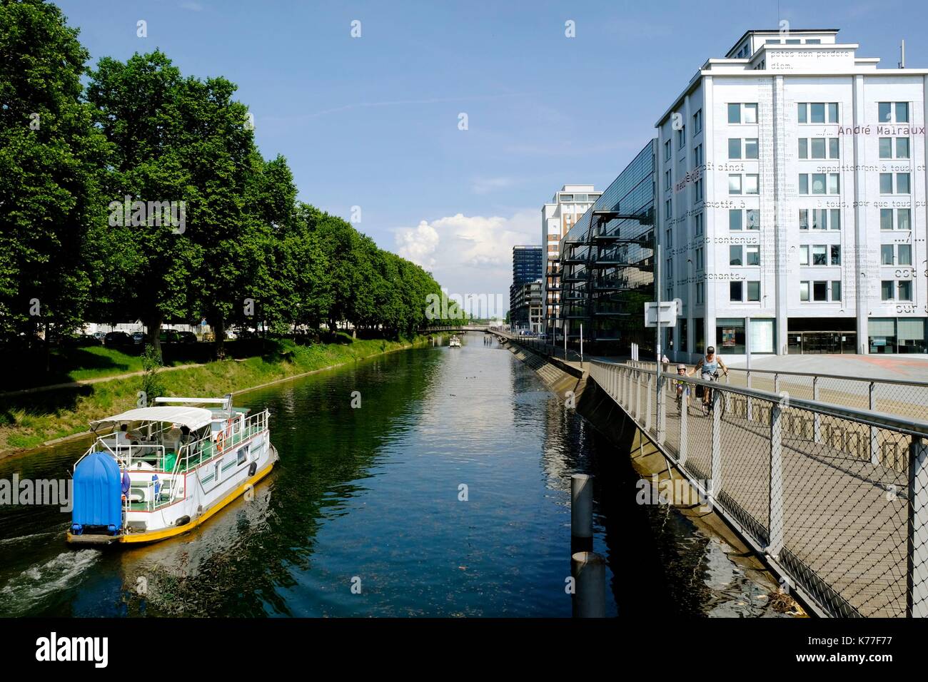France, Bas Rhin, Strasbourg, Presqu Ile Andre Malraux, Andre Malraux ...
