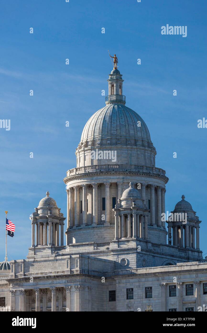 United States, Rhode Island, Providence, Rhode Island State House ...