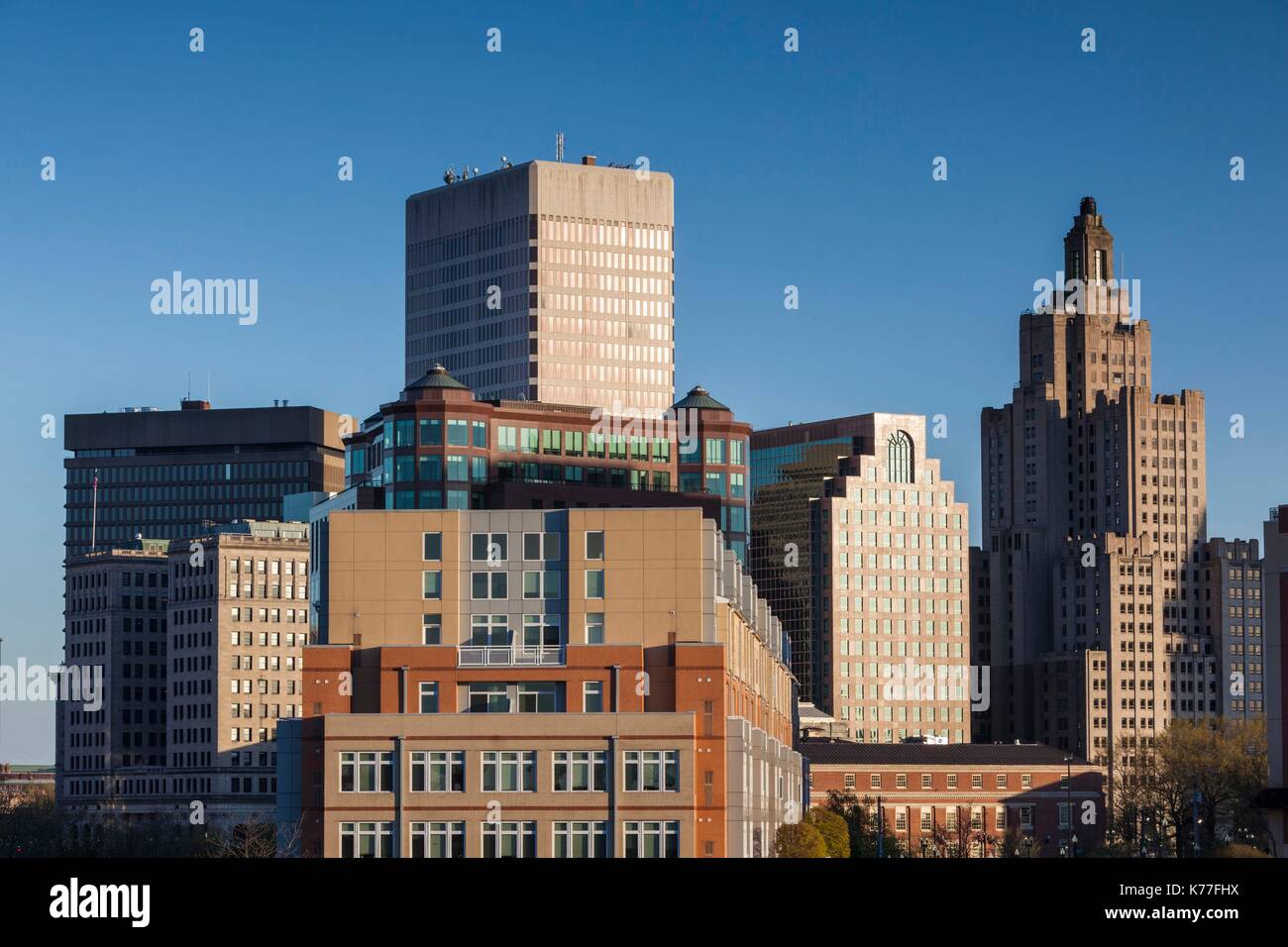 United States, Rhode Island, Providence, The Superman Building, former ...