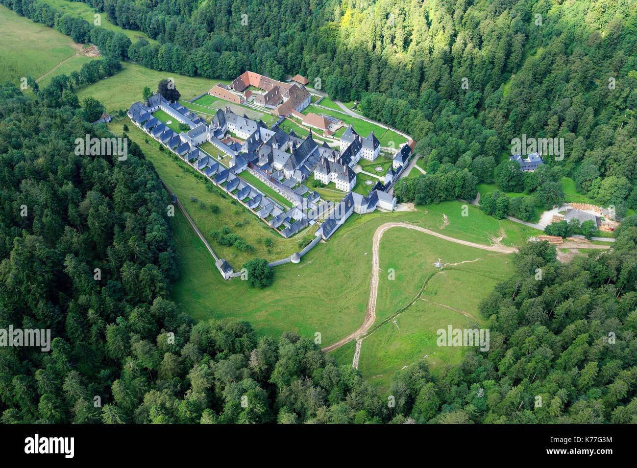 Grande chartreuse aerial hi-res stock photography and images - Alamy