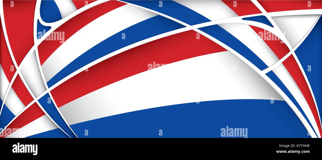 Abstract geometric background with colors of Paraguay flag - Vector ...