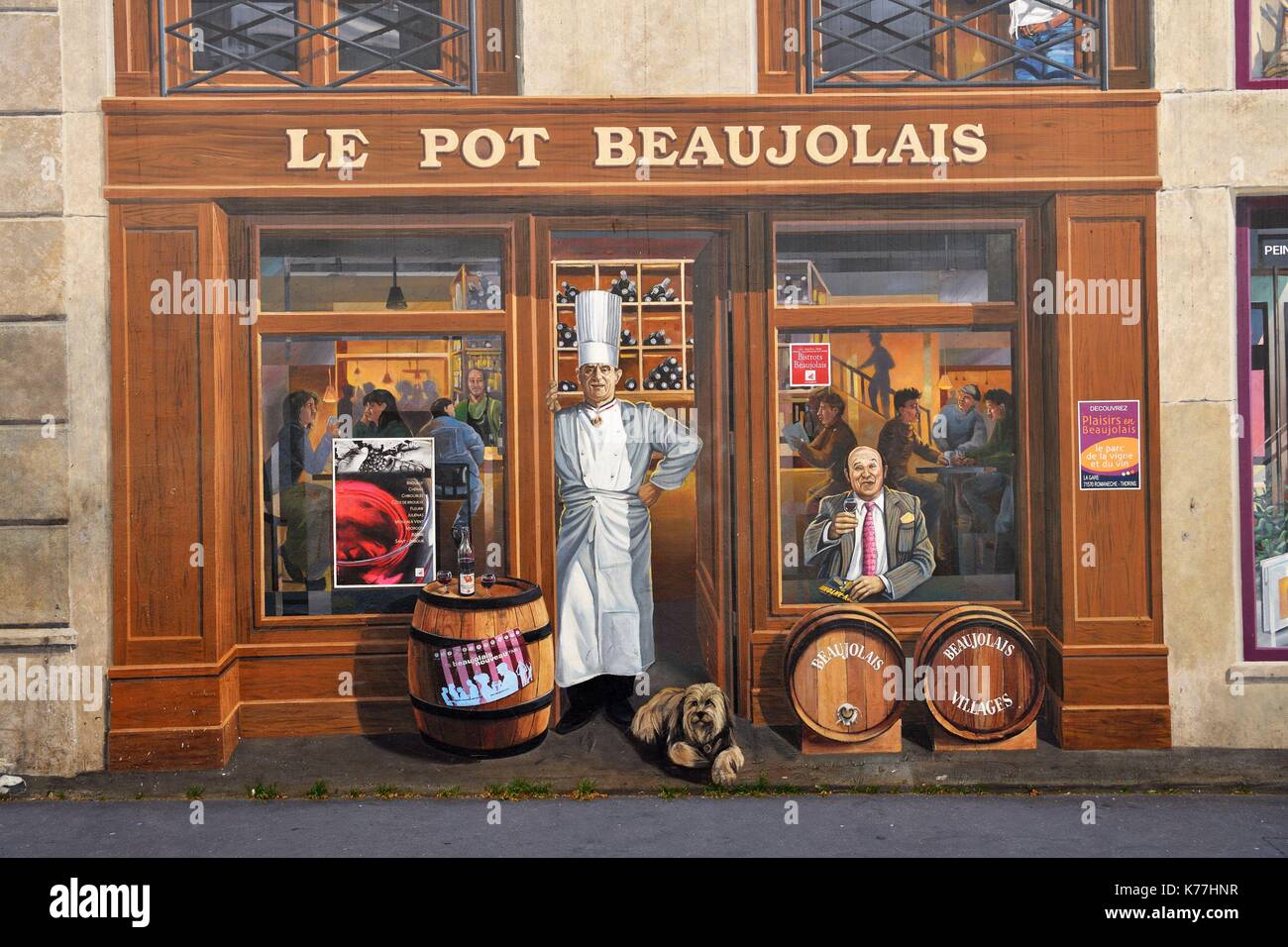 La Fresque Des Lyonnais High Resolution Stock Photography and Images ...