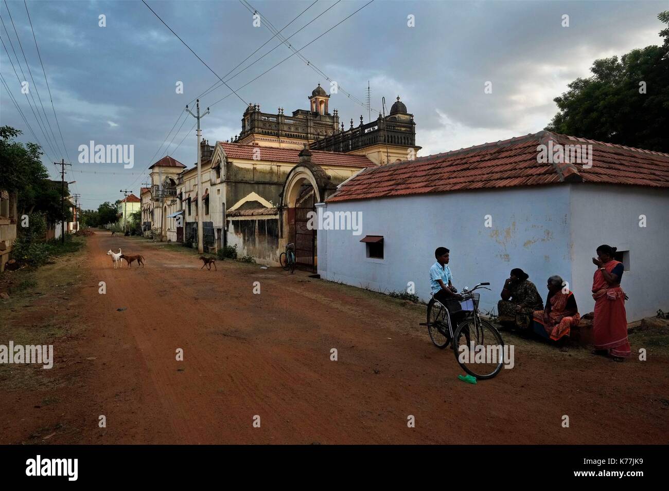 Chettinad palatial hi-res stock photography and images - Alamy