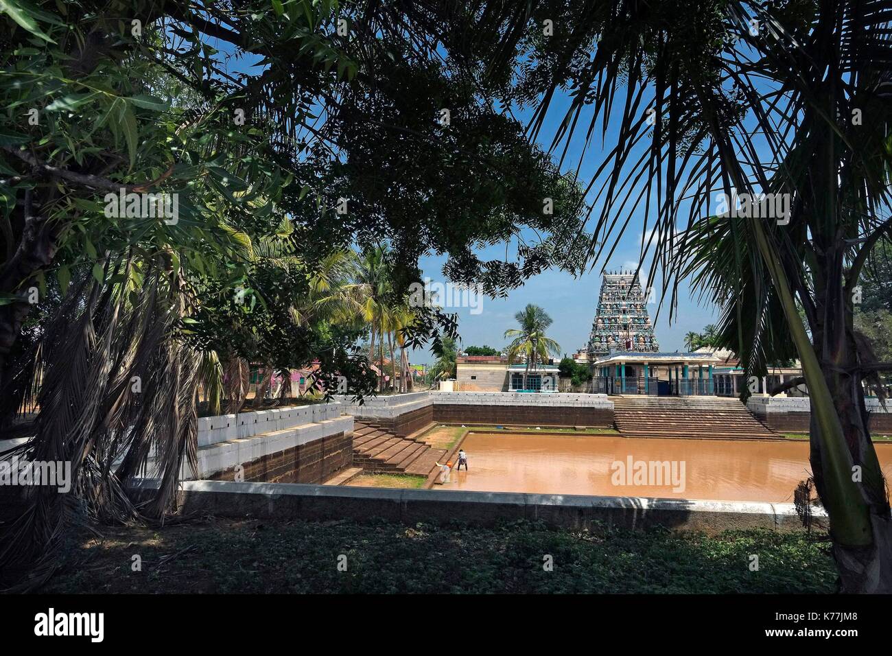 Vairavanpatti temple chettinad hi-res stock photography and images - Alamy