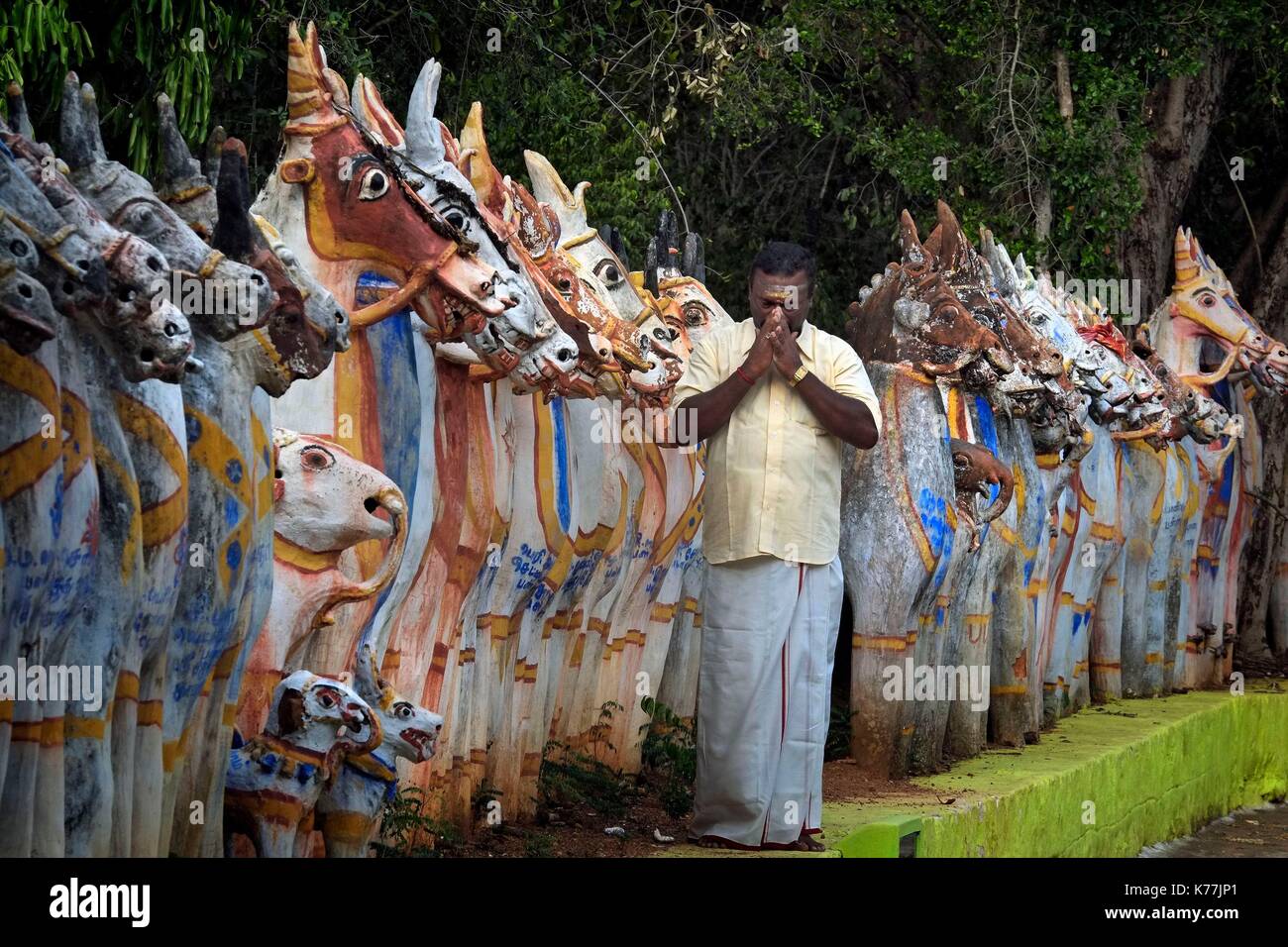 Andavar temple hi-res stock photography and images - Alamy