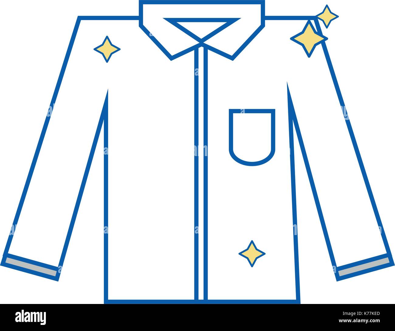 clean shirt style design icon Stock Vector Image & Art - Alamy