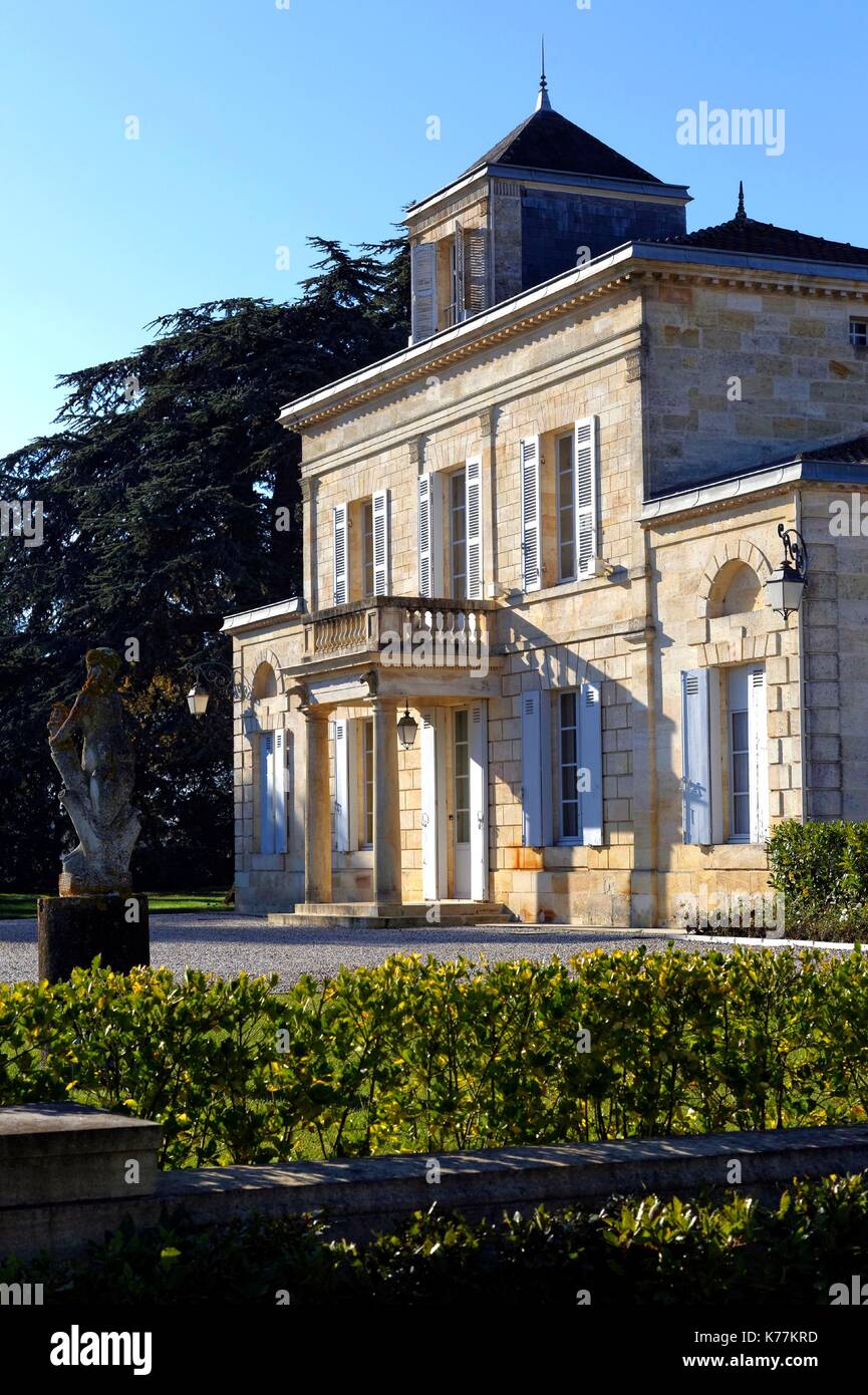 France, Gironde, Saint Estephe, Medoc controlled origin, Chateau ...