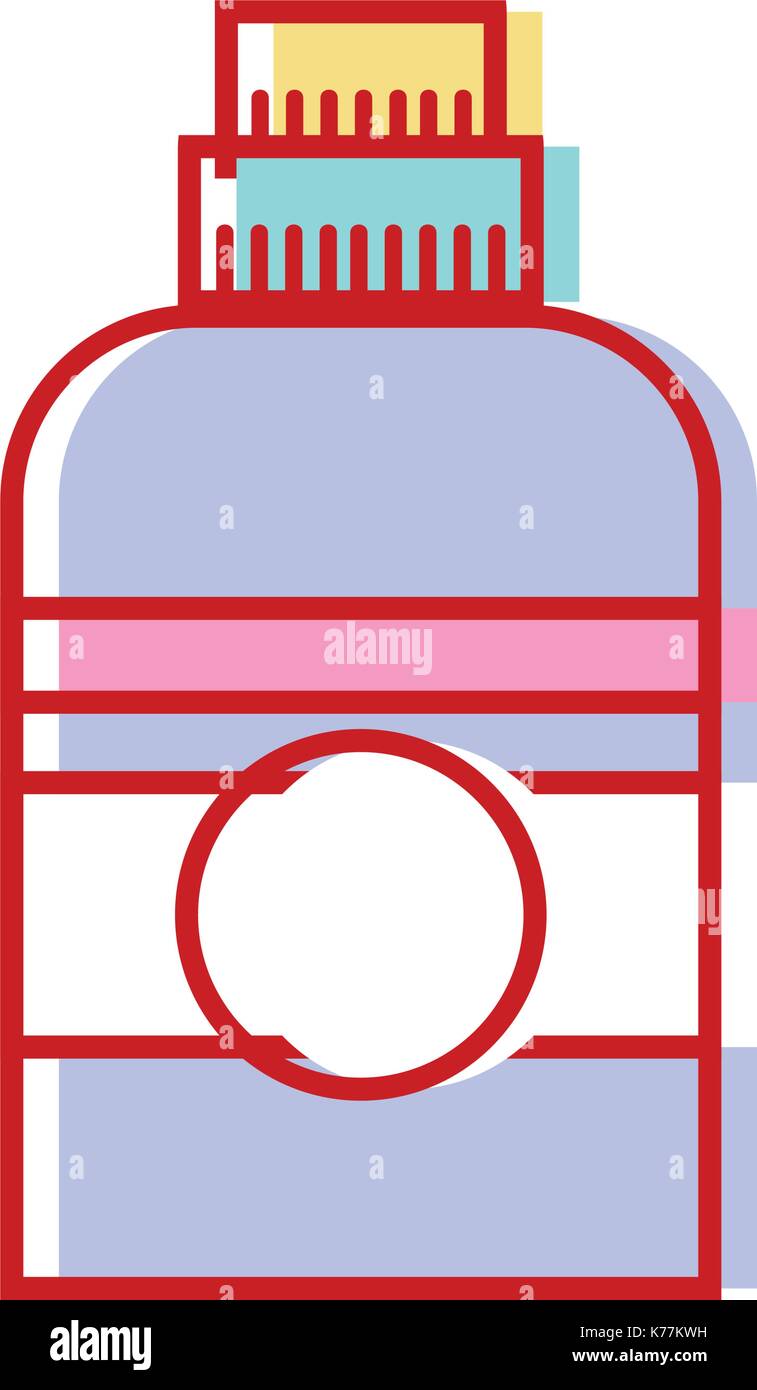 liquit detergent in bottle design to clean Stock Vector Image & Art - Alamy