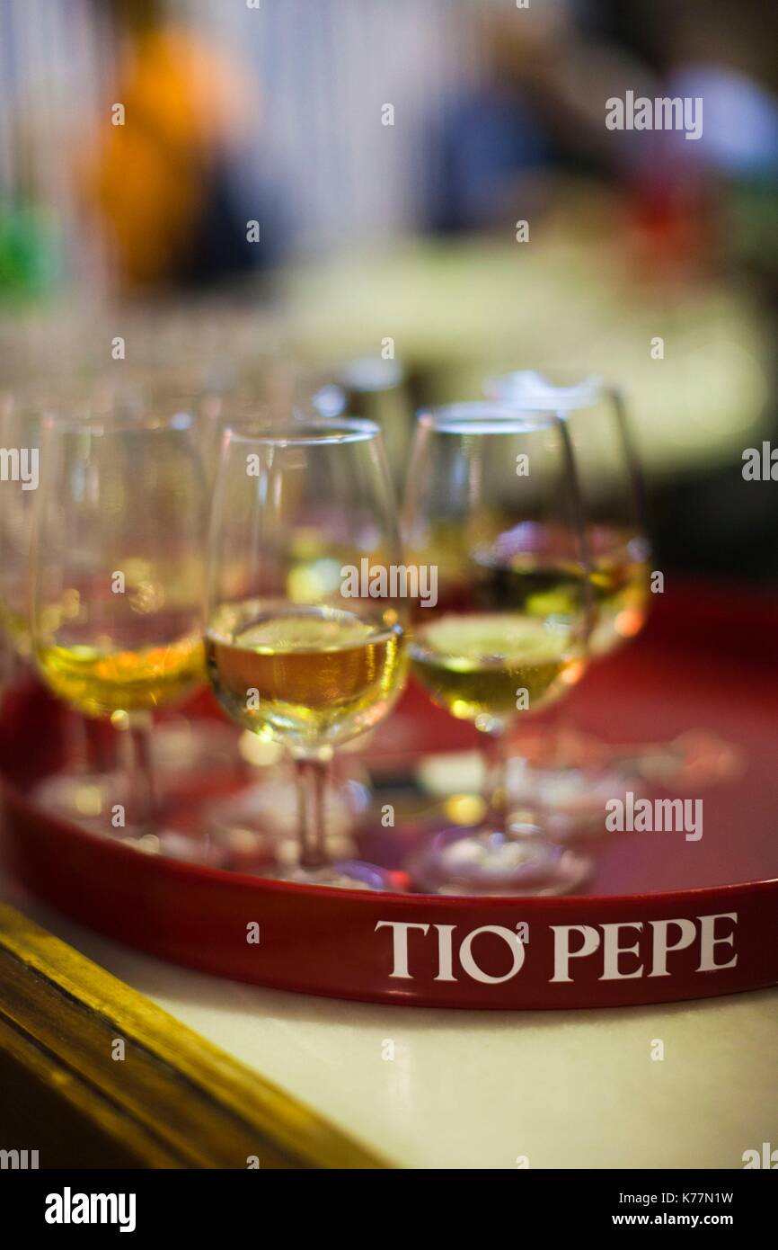 Jerez sherry spain tasting hi-res stock photography and images - Alamy
