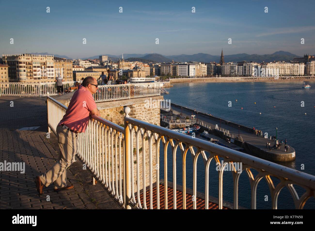 Spain, Basque Country Region, Guipuzcoa Province, San Sebastian ...