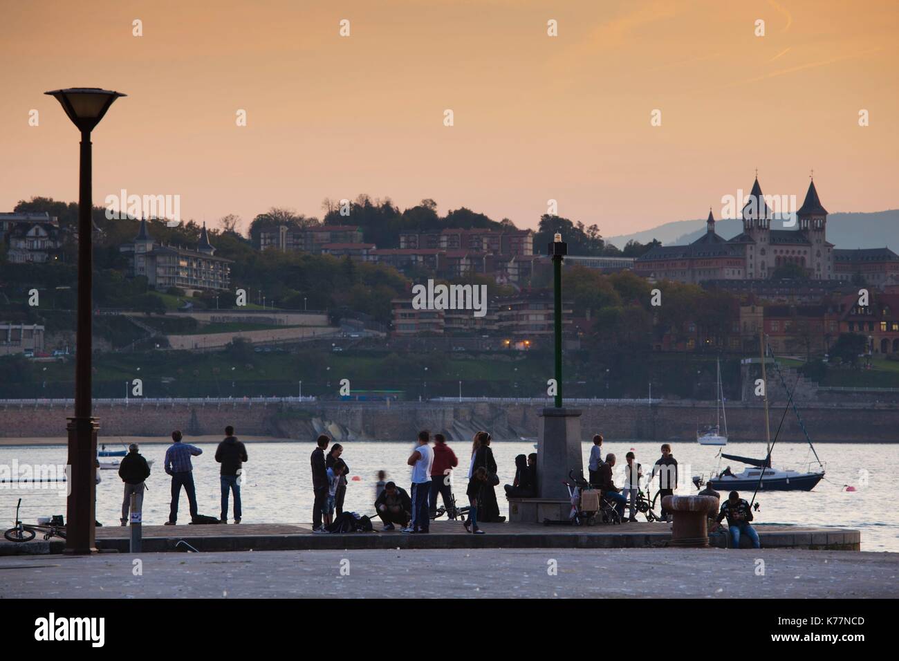 Spain, Basque Country Region, Guipuzcoa Province, San Sebastian ...