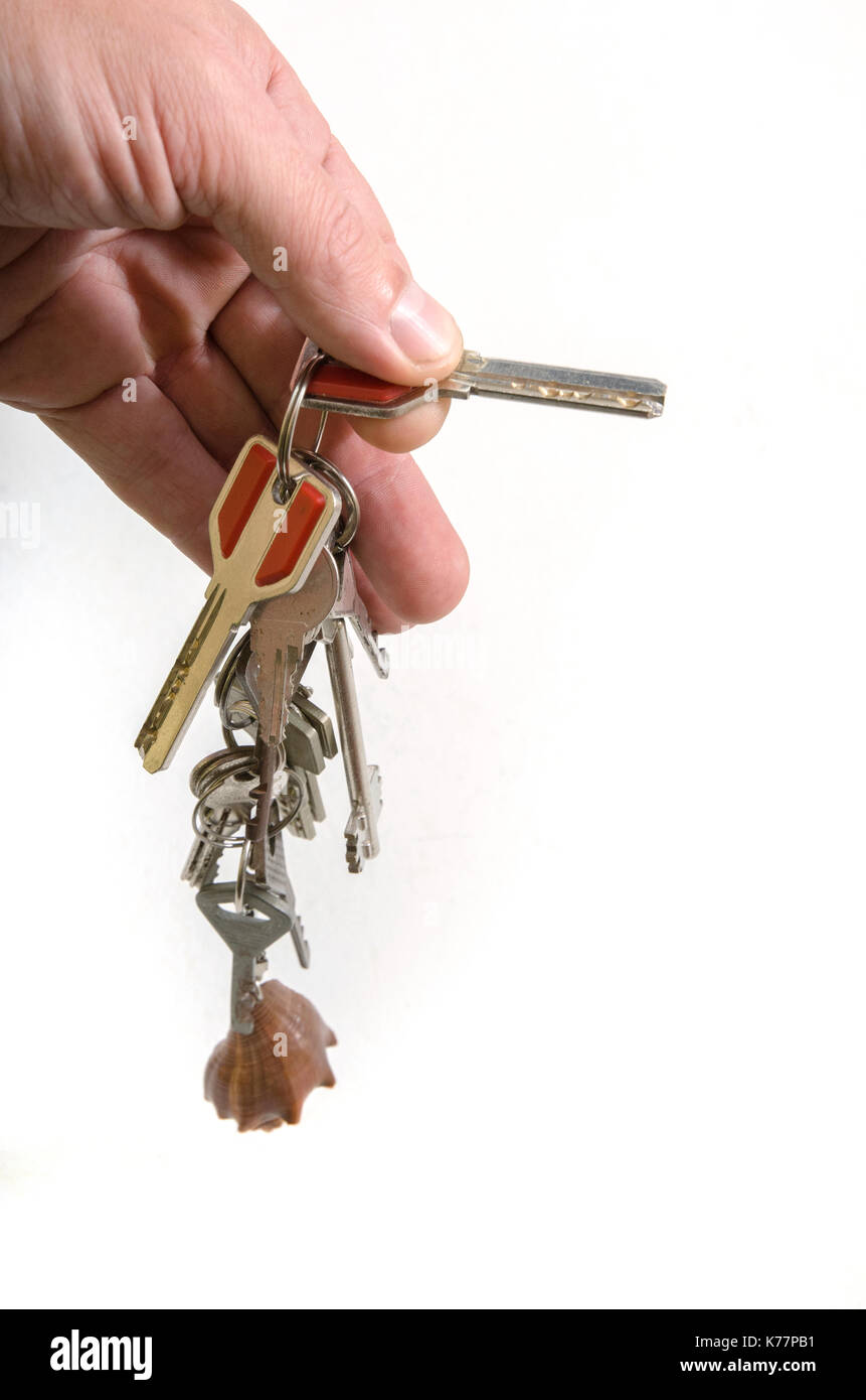 Hand bunch keys hi-res stock photography and images - Alamy
