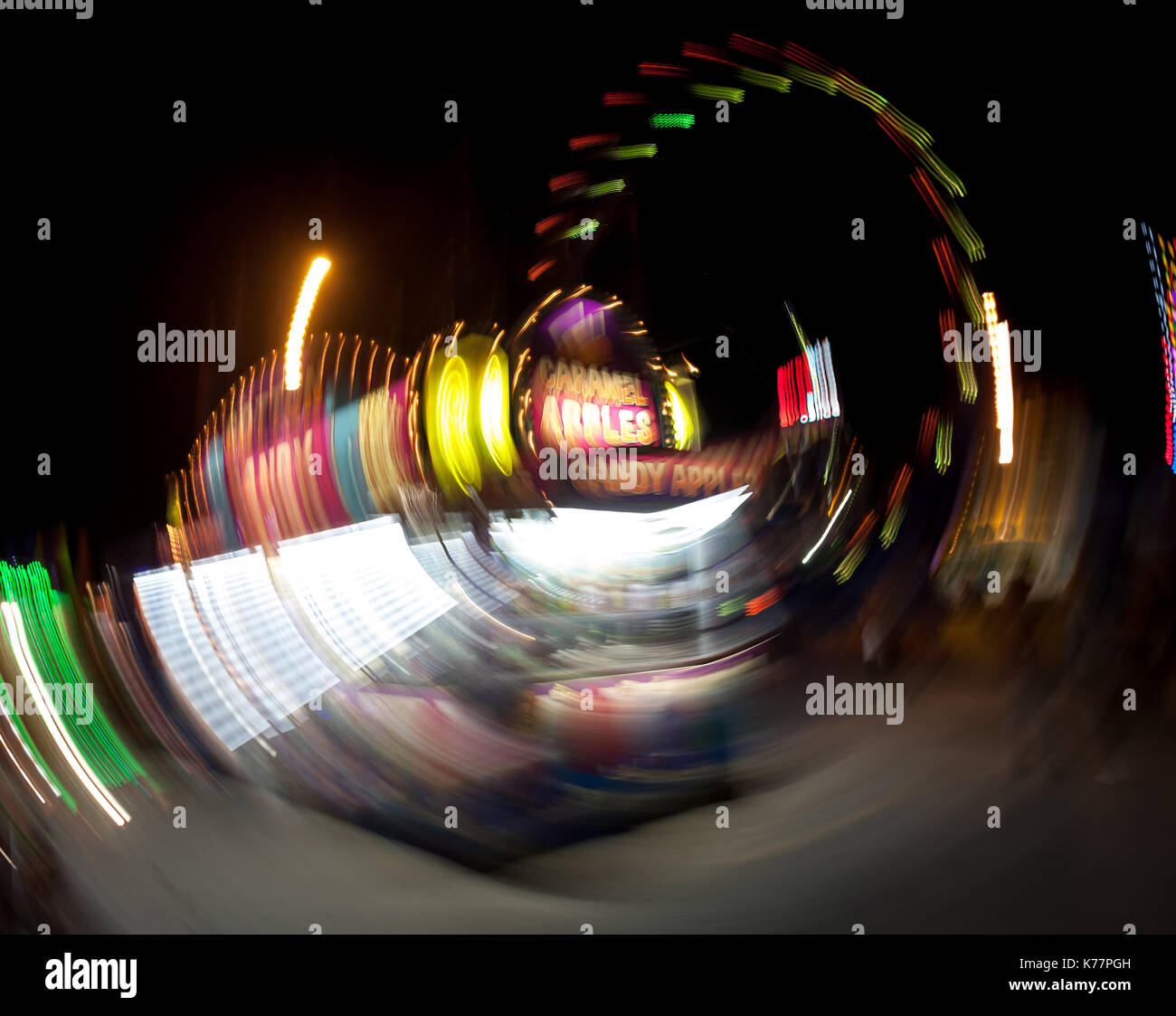 spectacular Landscape and portrait images of the midway, rides and ...