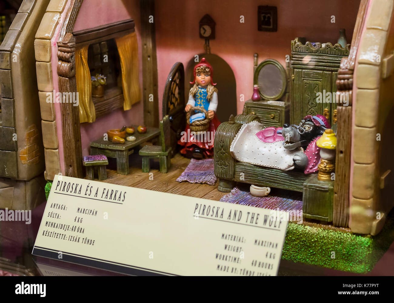 BUDAPEST, HUNGARY. 23 JUNE, 2017: The Marzipan Museum in the City of ...