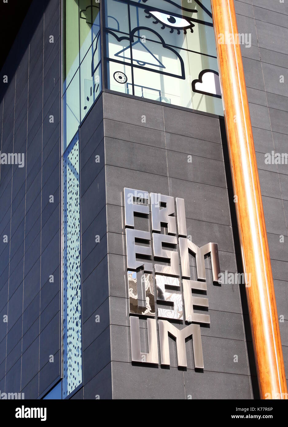 Logo of the New Frisian Museum (Frysk Museum) building at ...