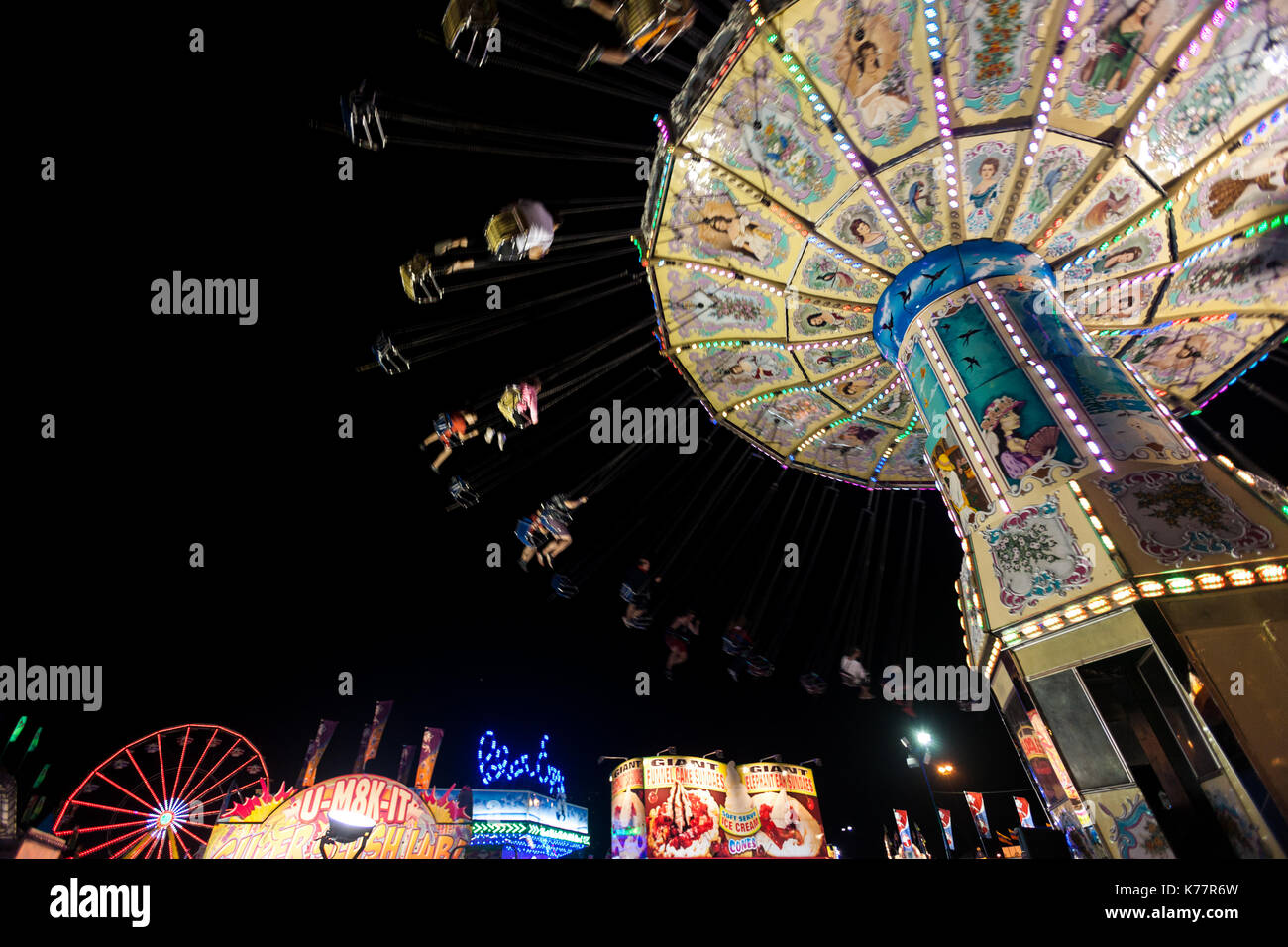 spectacular Landscape and portrait images of the midway, rides and ...