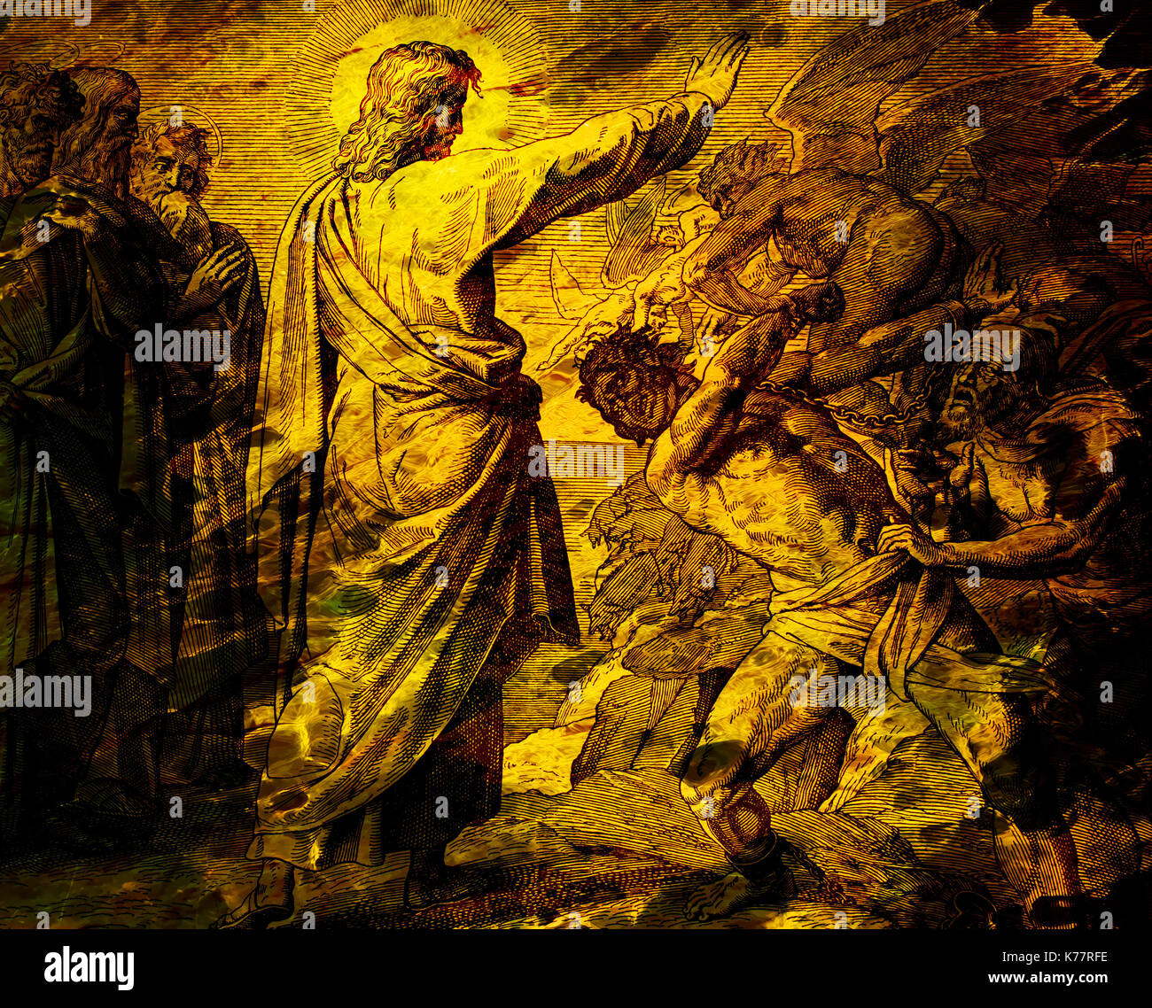 Exorcism jesus hi-res stock photography and images - Alamy