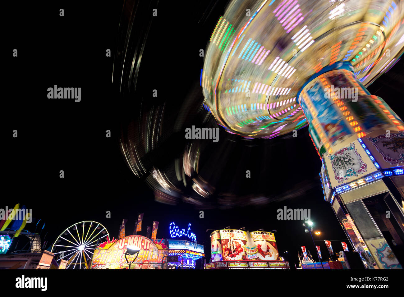 spectacular Landscape and portrait images of the midway, rides and ...