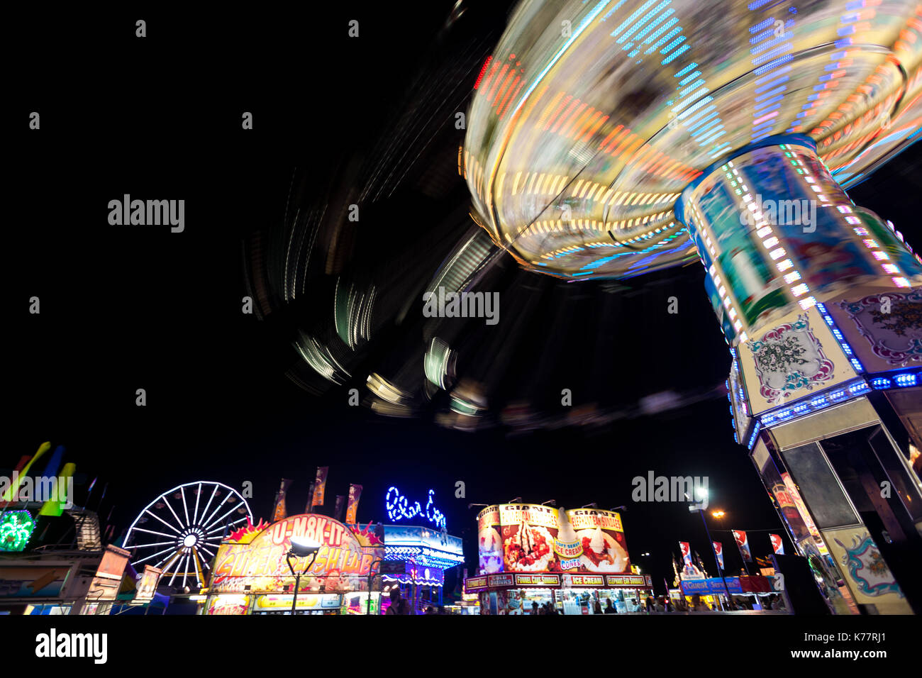 spectacular Landscape and portrait images of the midway, rides and ...