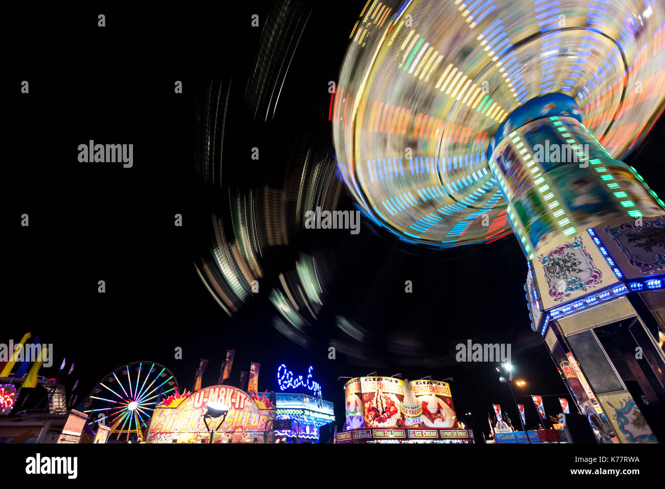 spectacular Landscape and portrait images of the midway, rides and ...