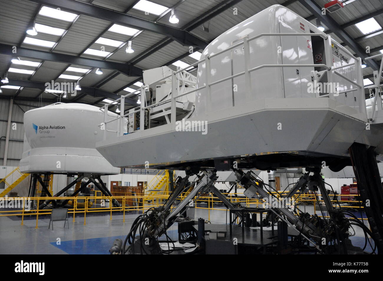 Flight Simulator Synthetic Training Device Stock Photo - Alamy